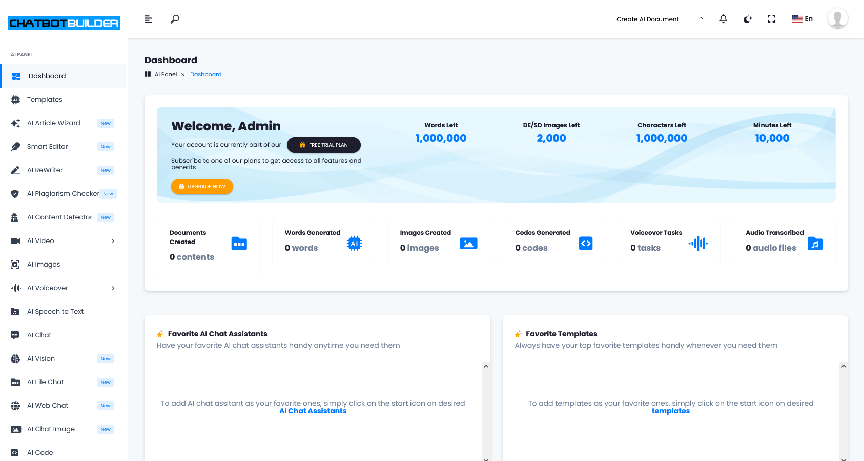 AI Content Maker | Chatbot Builder